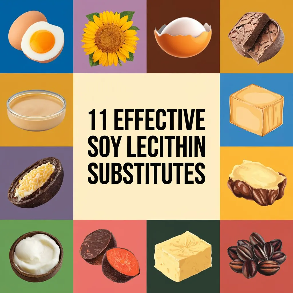 11 Effective Soy Lecithin Substitutes for Baking and Cooking