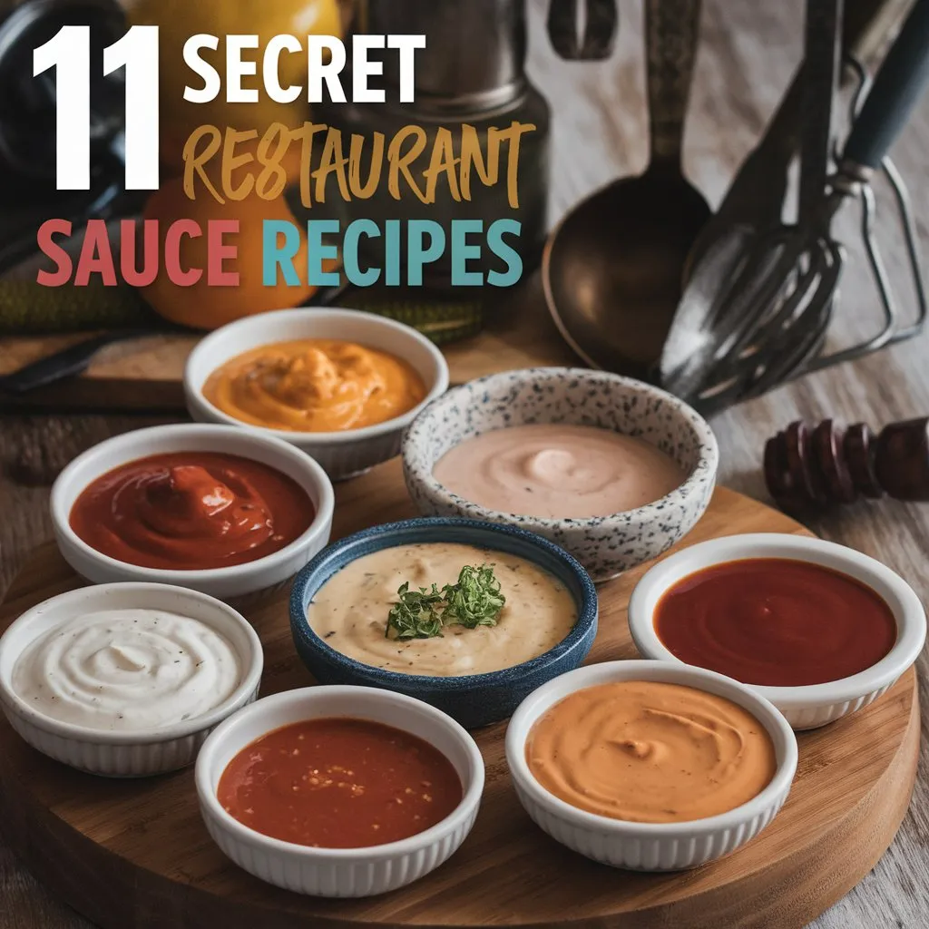 11 Secret Restaurant Sauce Recipes to Elevate Your Home Cooking