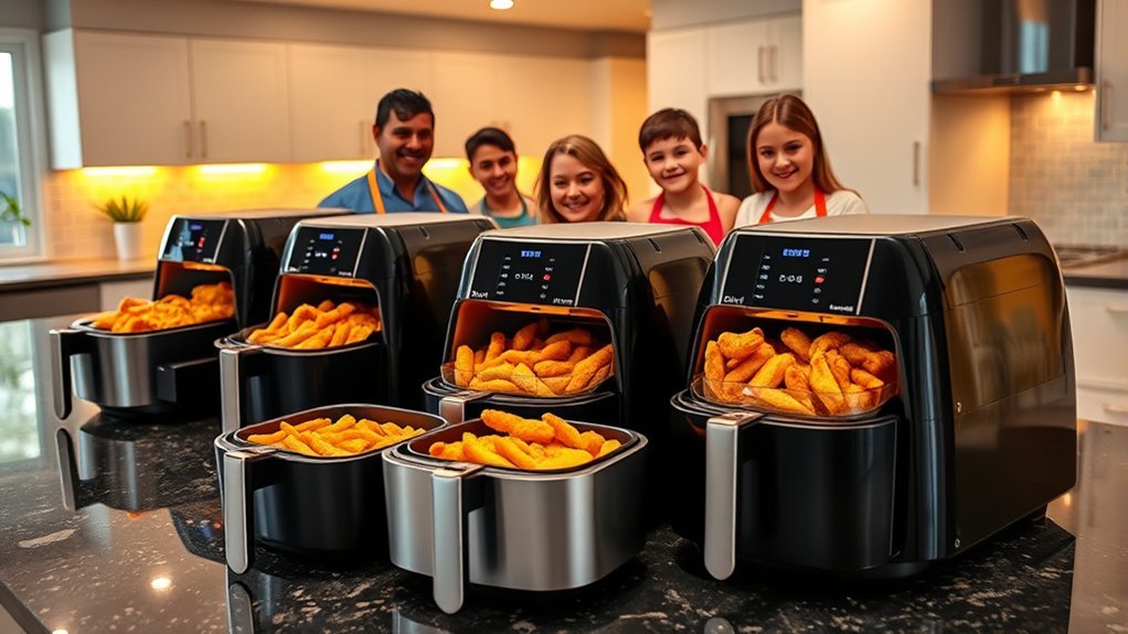 7 Best Air Fryers Perfect for Large Families of 6